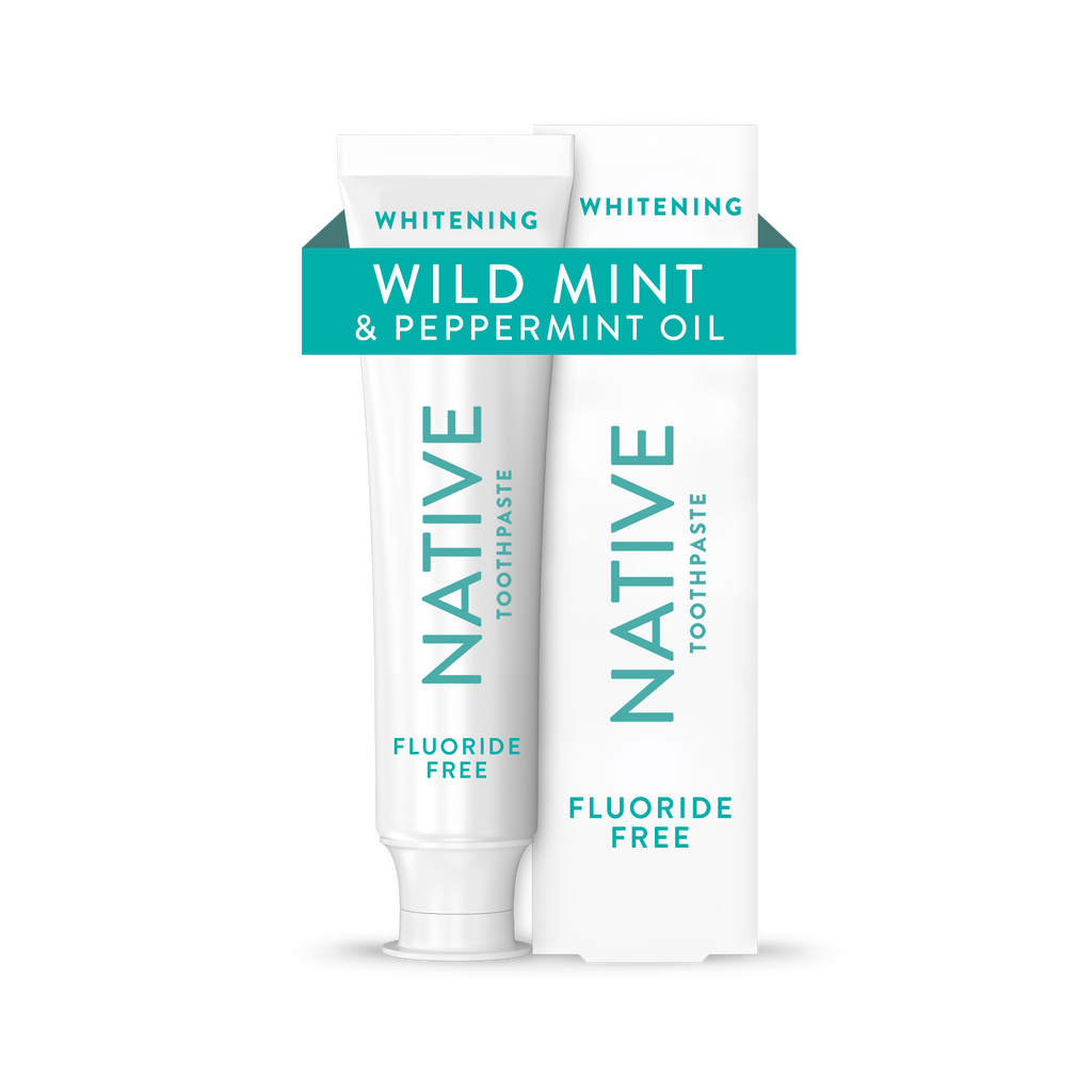Native Fluoride Free Toothpaste | Charcoal With Mint