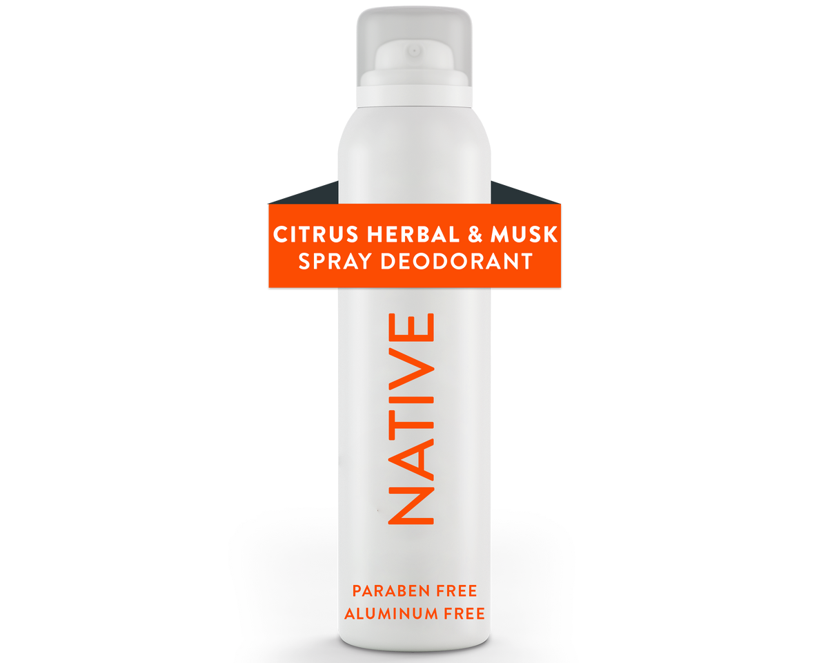 Native Deodorant & Body Spray | Citrus & Herbal Musk