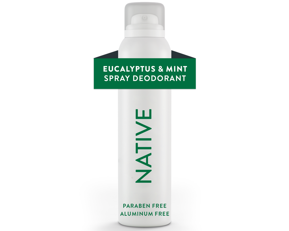 Native Deodorant & Body Spray | Eucalyptus & Mint