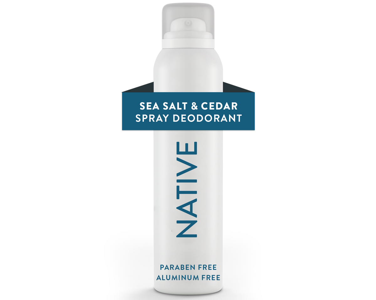 Native Deodorant & Body Spray | Sea Salt & Cedar