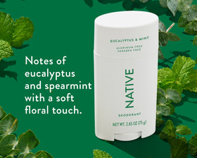 Native Deodorant | Eucalyptus & Mint | Vegan & Cruelty Free