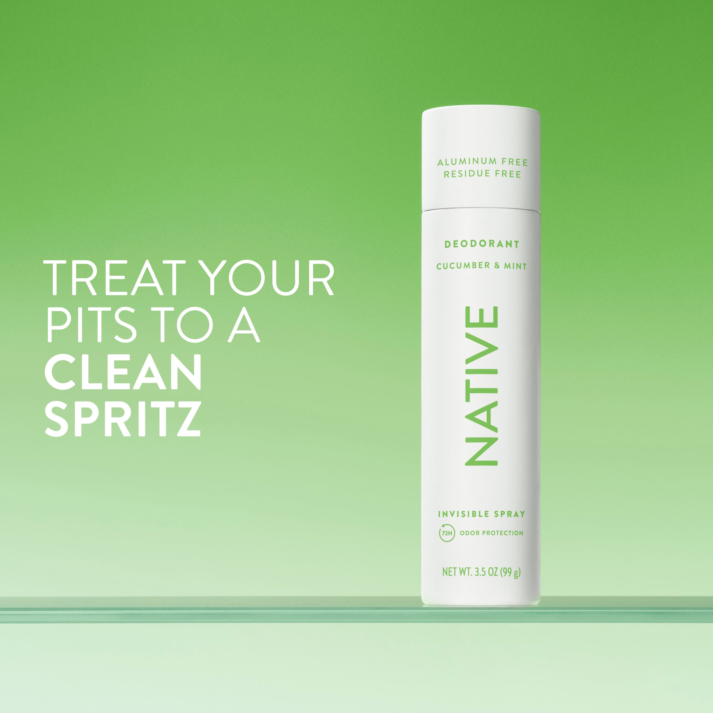 mint green deodorant