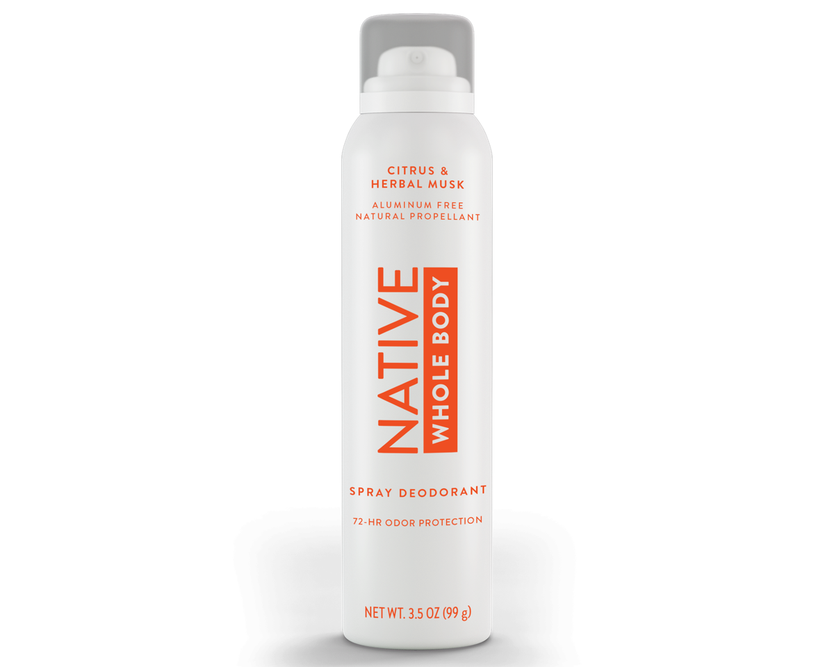 Native Whole Body Deodorant Spray | Aloe & Green Tea