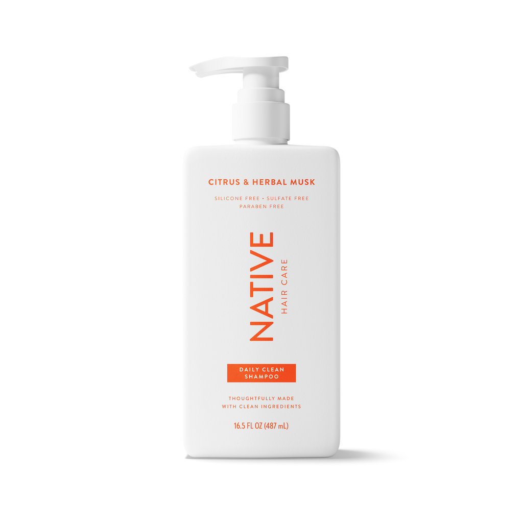 Native Daily Clean Shampoo | Santal & Leather