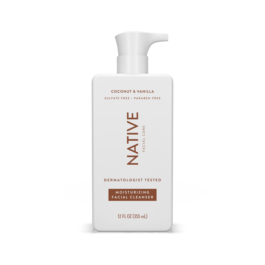Native Moisturizing Facial Cleanser | Coconut & Vanilla