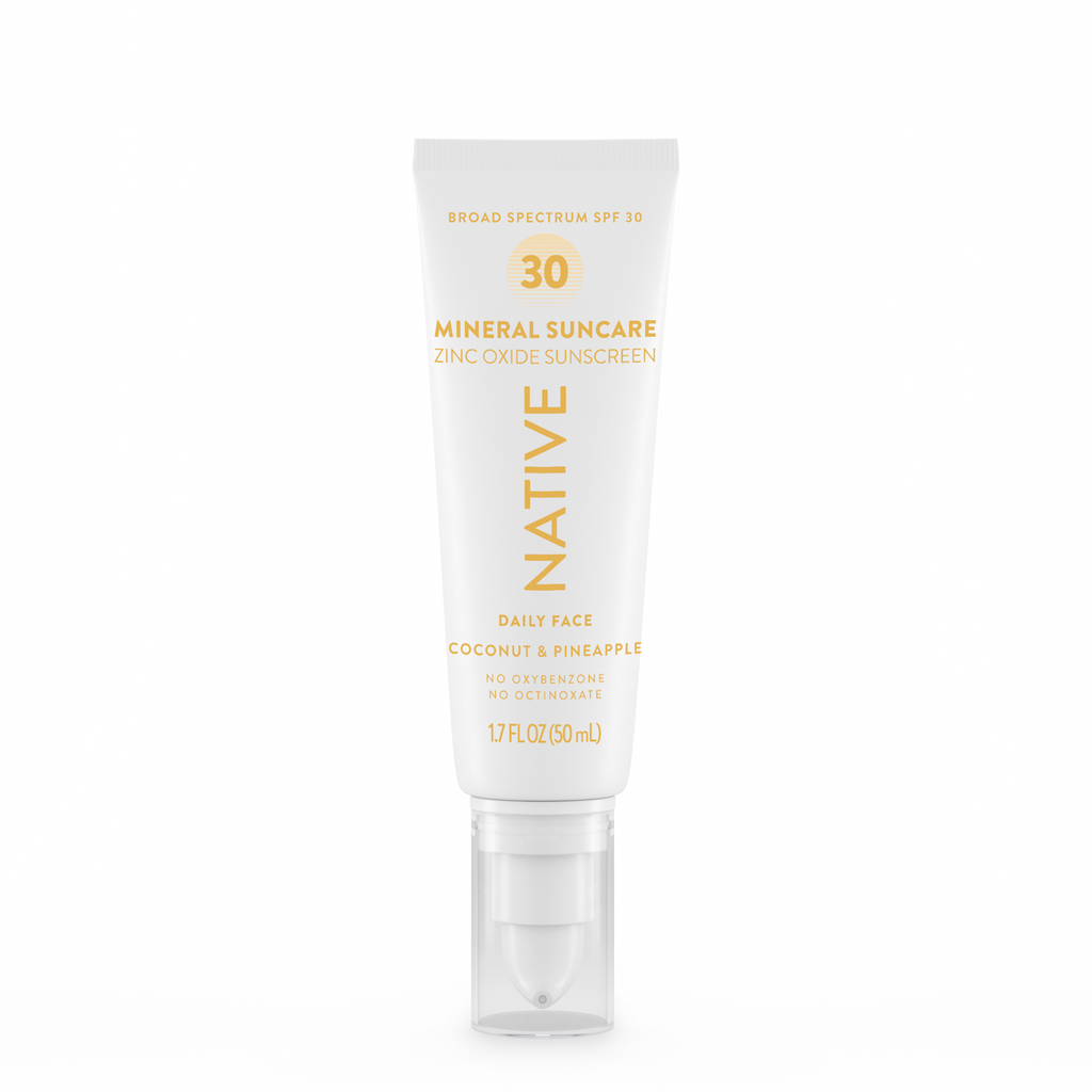 Native Vegan Face Sunscreen | Unscented