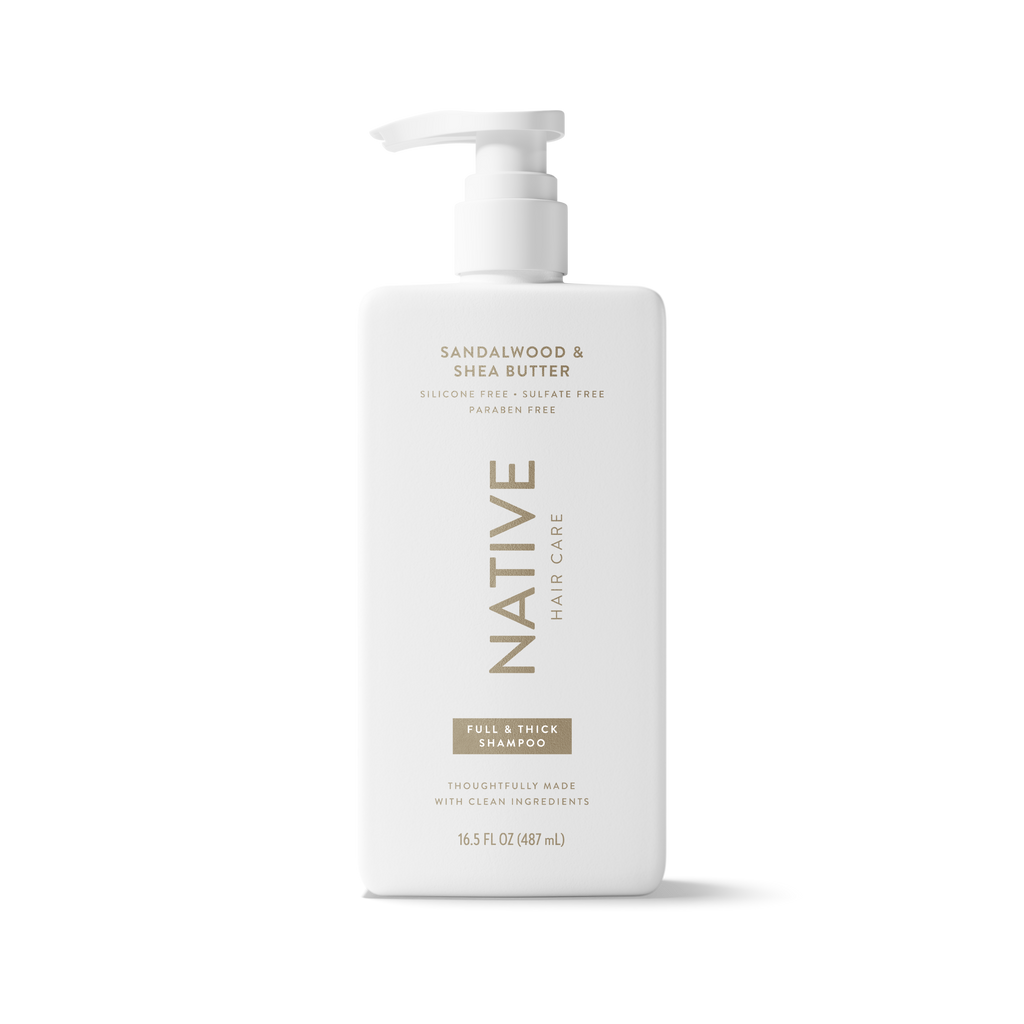 Native Full & Thick Shampoo | Sandalwood & Shea Butter