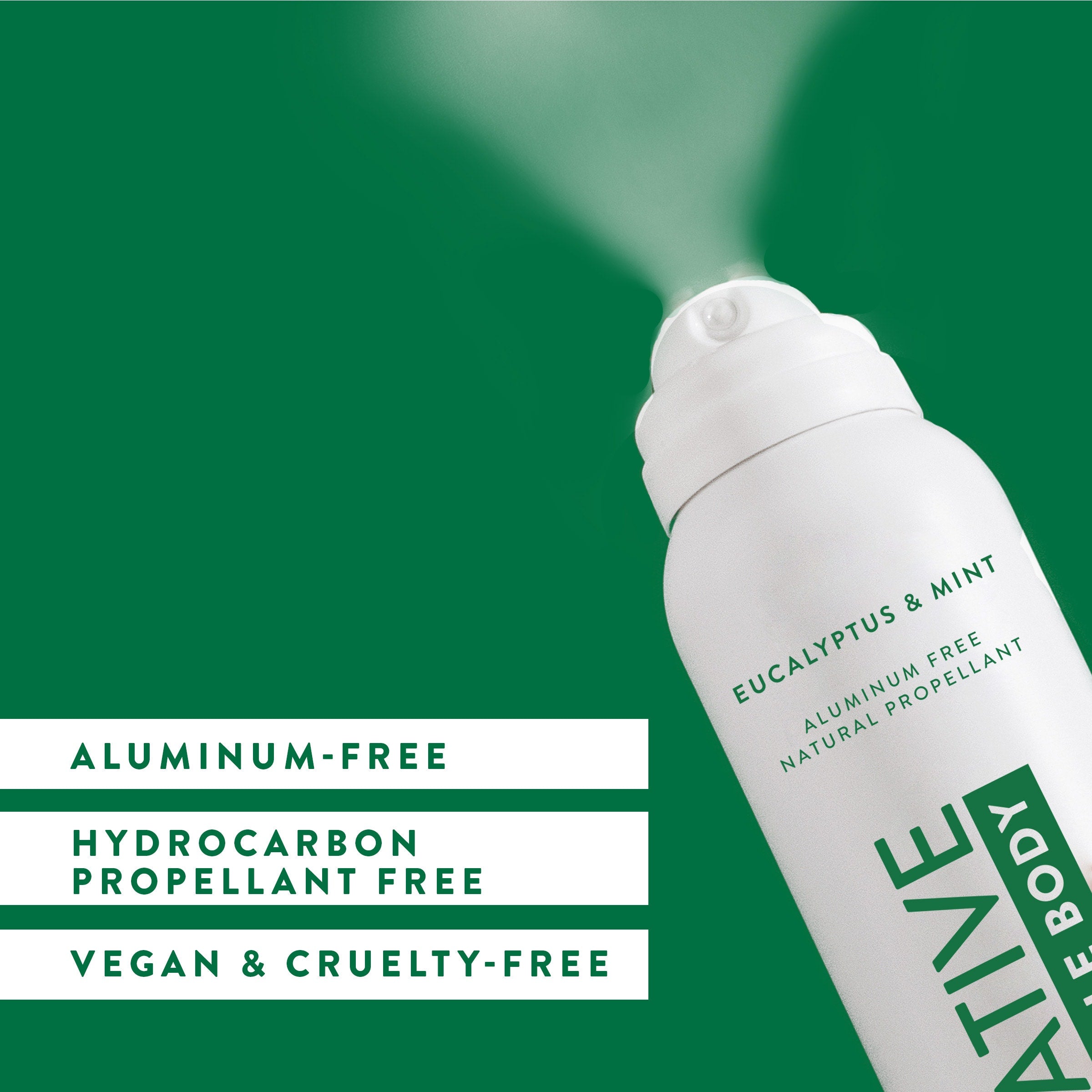 mint green deodorant