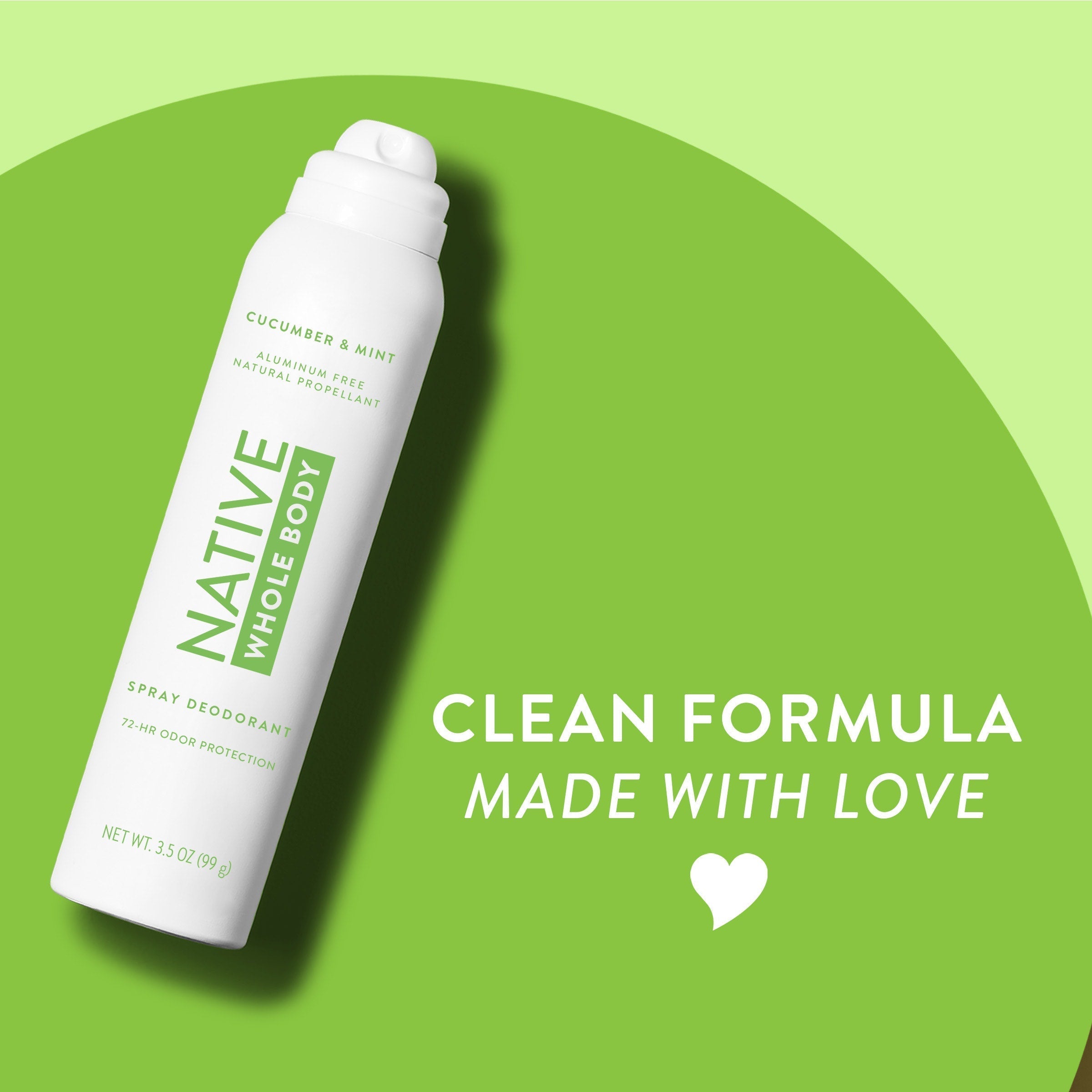 mint green deodorant