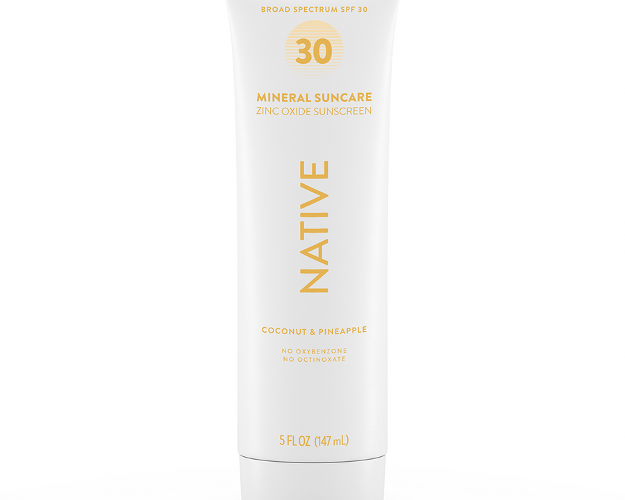 Native Vegan Face Sunscreen | Unscented
